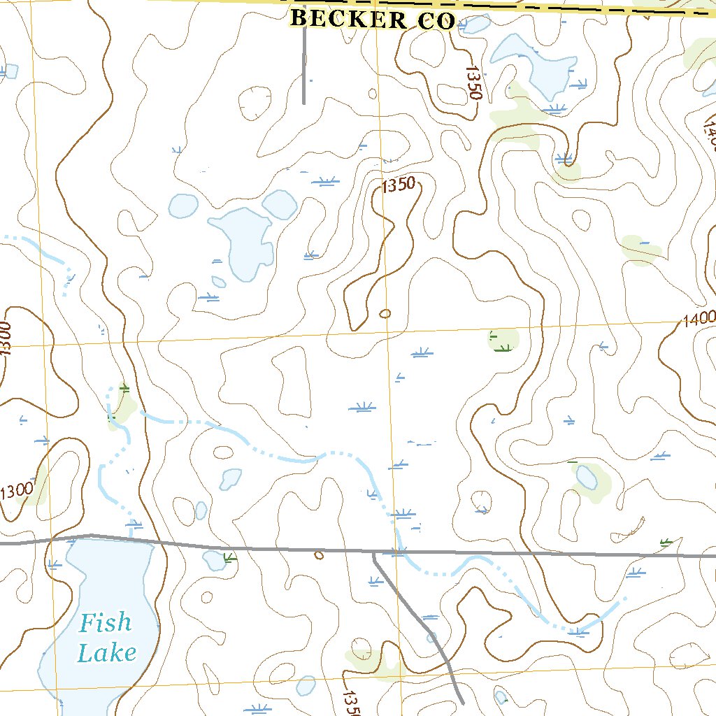 Waubun, MN (2019, 24000-Scale) Map by United States Geological Survey ...