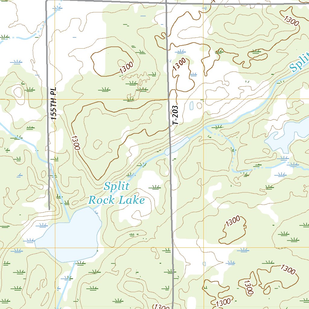 Split Rock Lake, MN (2019, 24000-Scale) Map by United States Geological ...