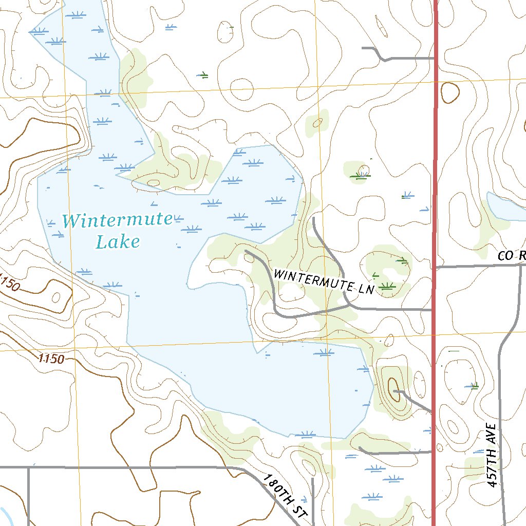 Wintermute Lake, MN (2019, 24000-Scale) Map by United States Geological ...