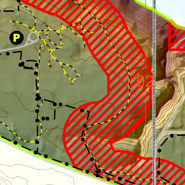 Spring Lake Park Reserve - Deer Hunt Map - Topo by Dakota County ...