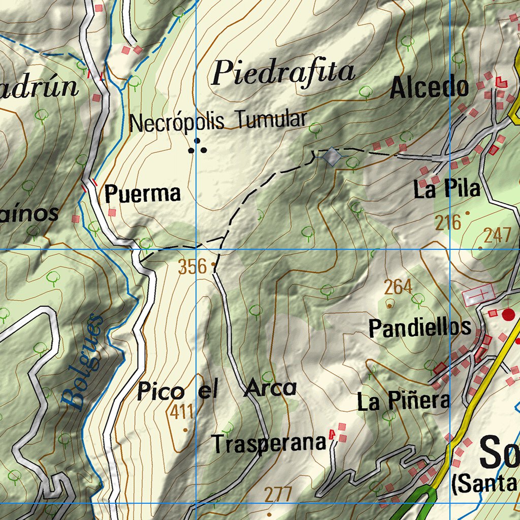 Grau/Grado (0028) Map by Instituto Geografico Nacional de Espana ...