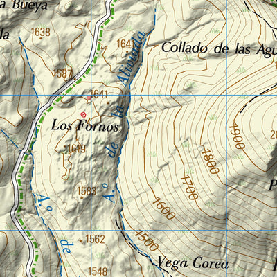 Puebla de Lillo (0079) Map by Instituto Geografico Nacional de Espana ...