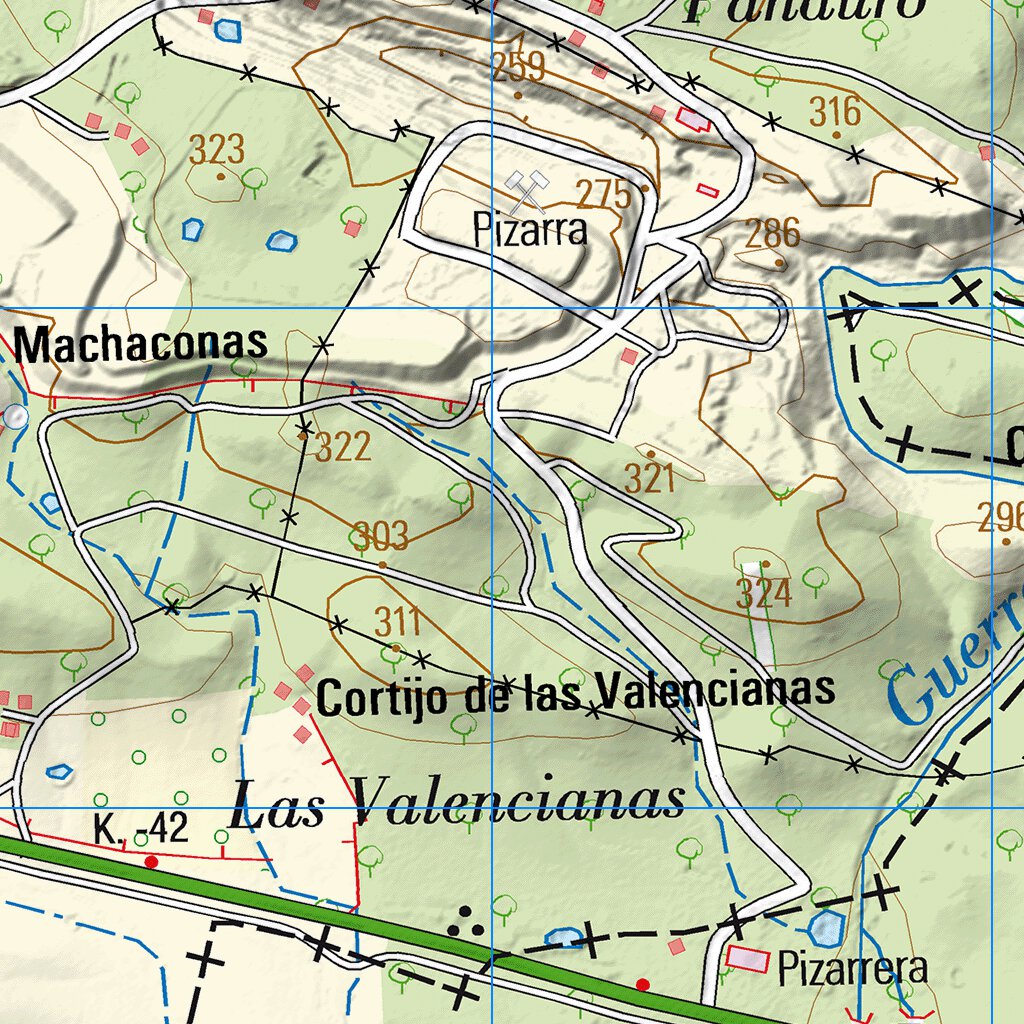 Villar del Rey (0751) Map by Instituto Geografico Nacional de Espana ...