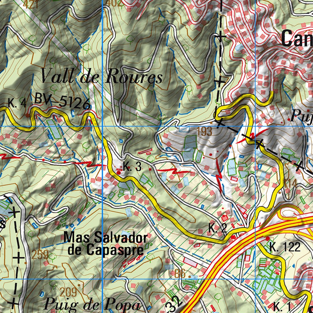 Calella (0394) Map by Instituto Geografico Nacional de Espana | Avenza Maps