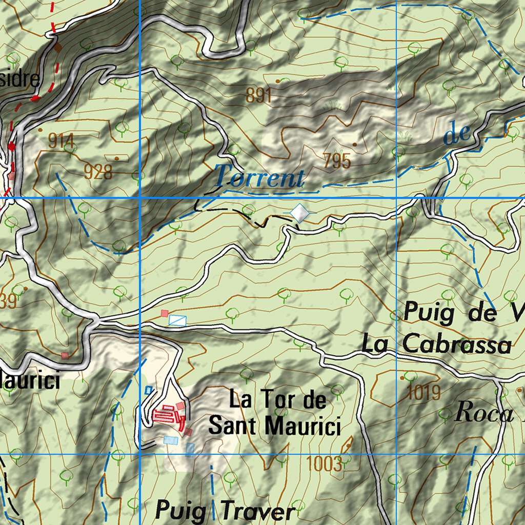 Berga (0293) Map by Instituto Geografico Nacional de Espana | Avenza Maps