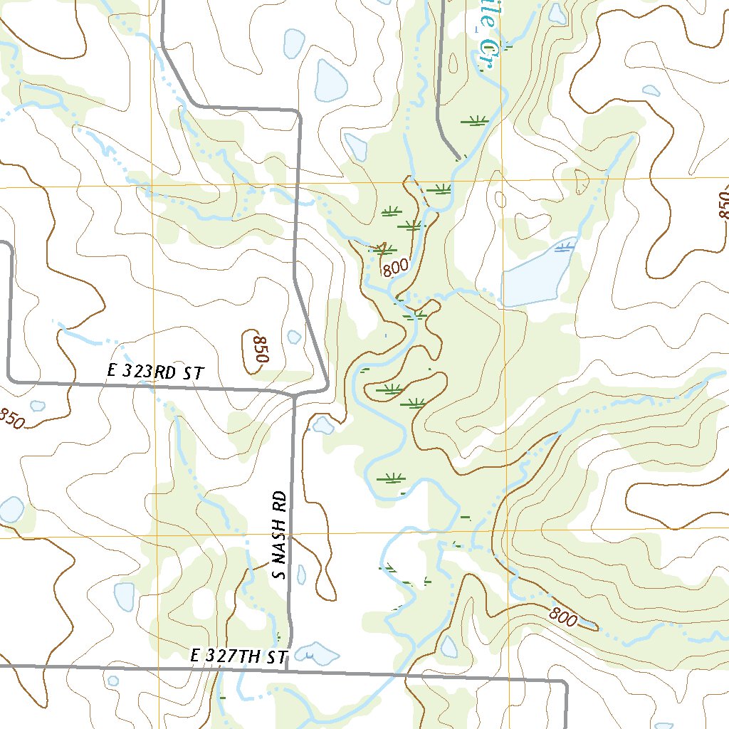 Austin, MO (2021, 24000-Scale) Map by United States Geological Survey ...