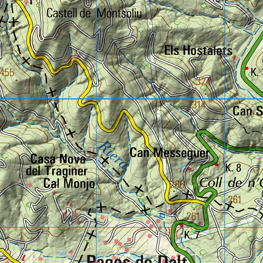 Blanes (0365) Map by Instituto Geografico Nacional de Espana | Avenza Maps