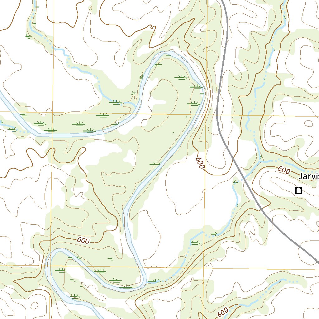 Benjamin, MO (2021, 24000-Scale) Map by United States Geological Survey ...