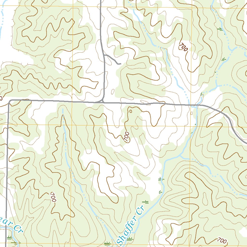 Colony, MO (2021, 24000-Scale) Map by United States Geological Survey ...