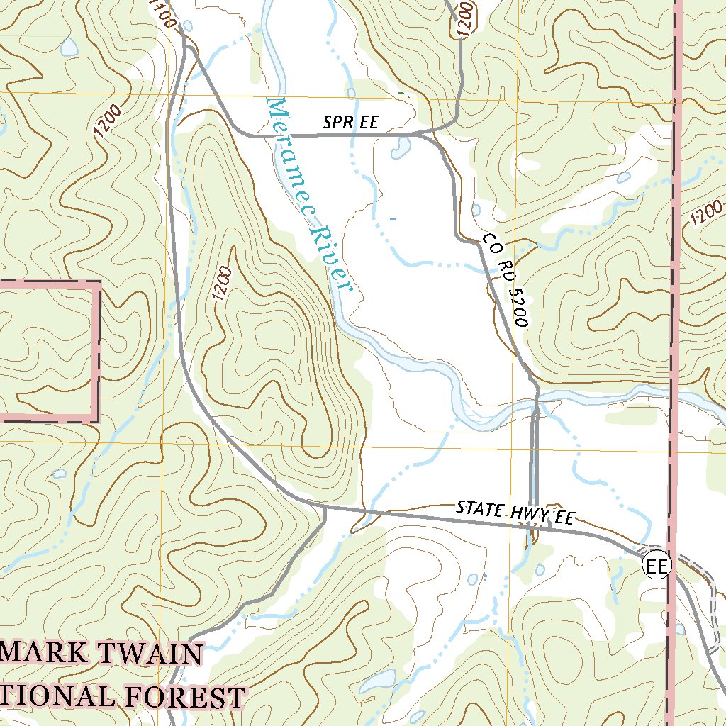 Doss, MO (2021, 24000-Scale) Map by United States Geological Survey ...