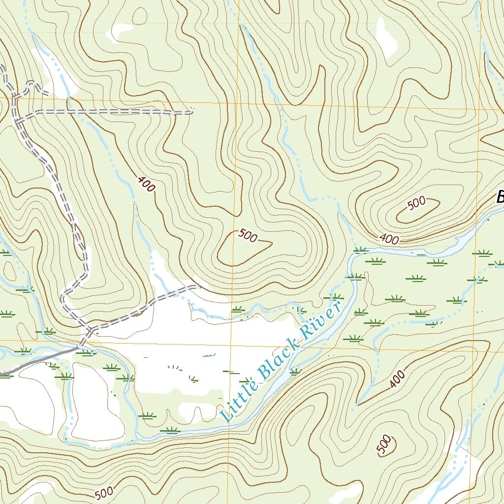 Flatwoods, MO (2021, 24000-Scale) Map by United States Geological ...