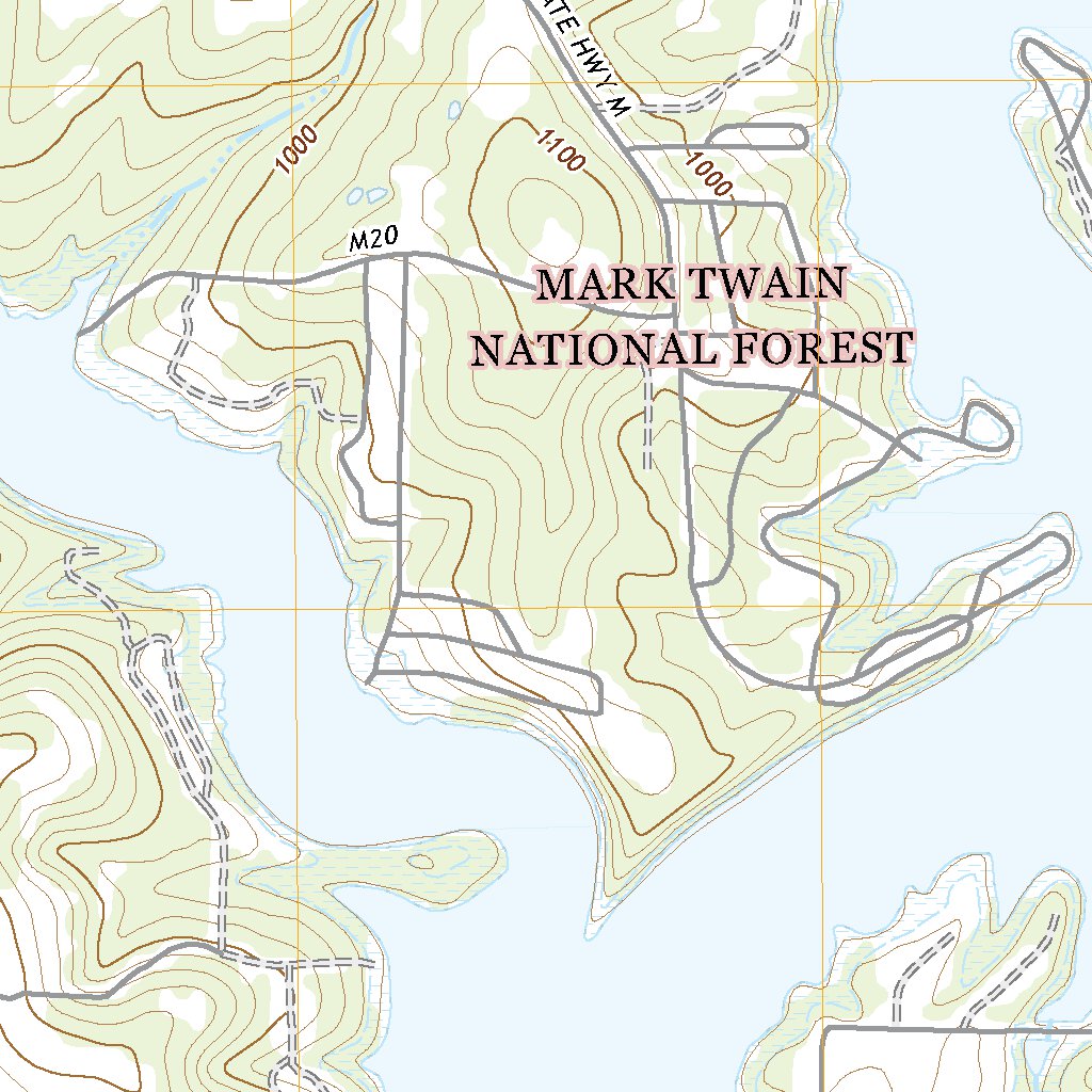 Golden, MO (2021, 24000-Scale) Map by United States Geological Survey ...
