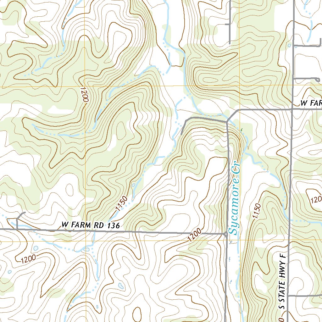 Halltown NE, MO (2021, 24000-Scale) Map by United States Geological ...