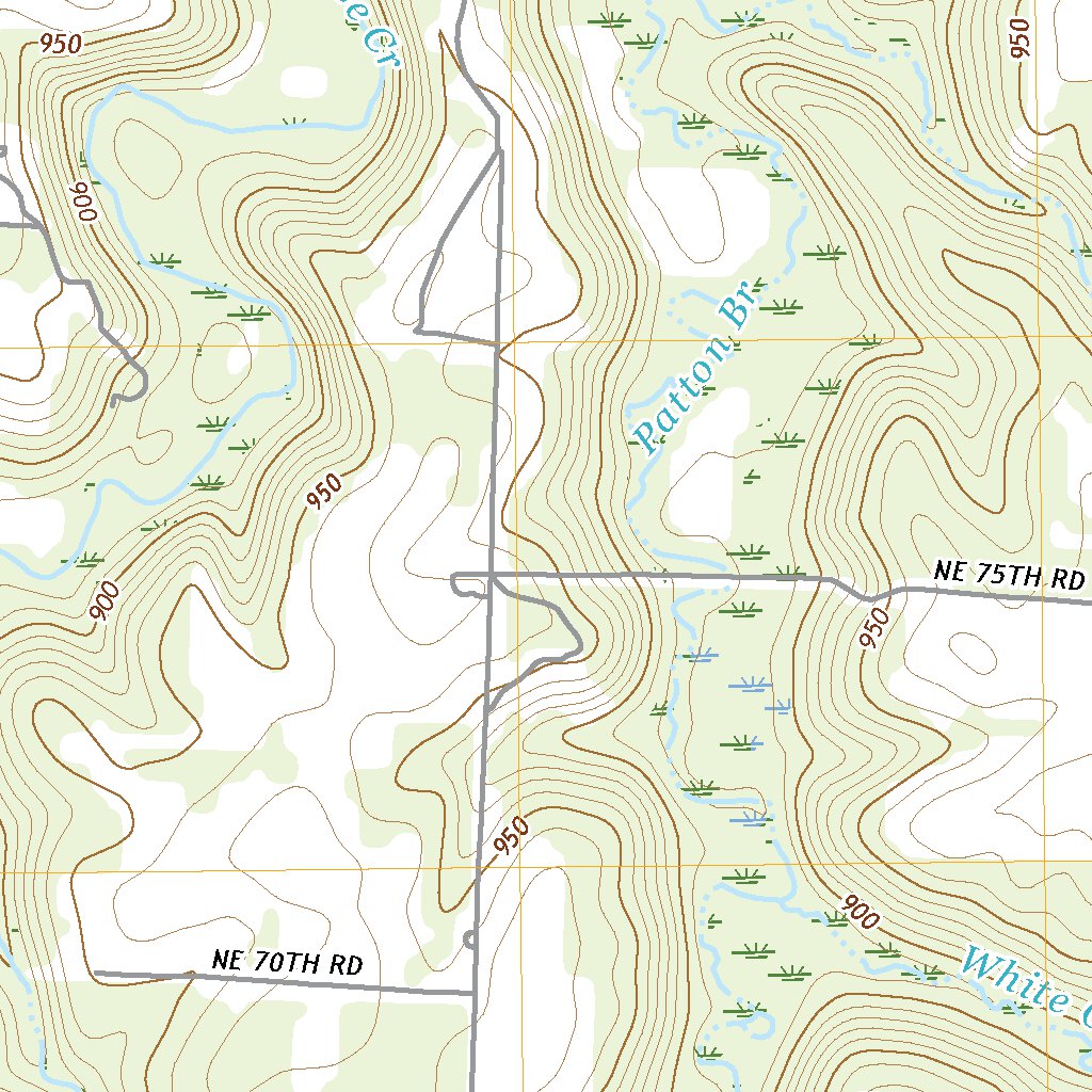 Jerico Springs, MO (2021, 24000-Scale) Map by United States Geological ...