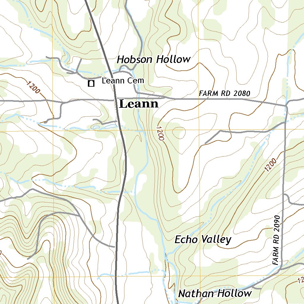 Jenkins, MO (2021, 24000-Scale) Map by United States Geological Survey ...