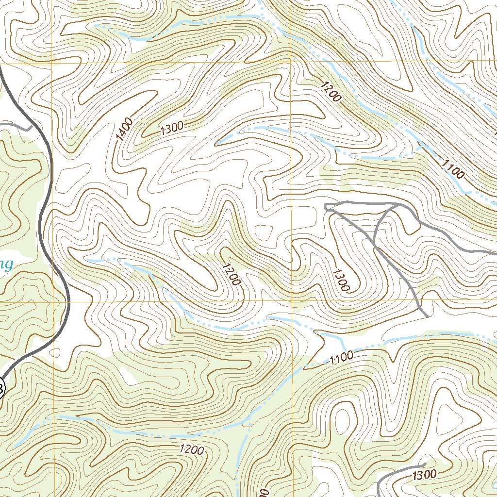 Jenkins, MO (2021, 24000-Scale) Map by United States Geological Survey ...