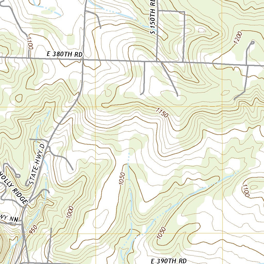 Polk, MO (2021, 24000-Scale) Map by United States Geological Survey ...