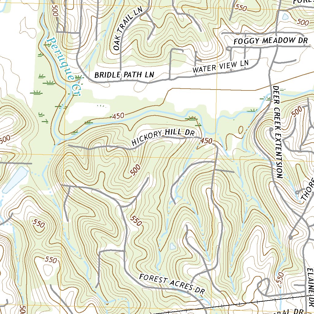 O'Fallon, MO (2021, 24000-Scale) Map by United States Geological Survey ...