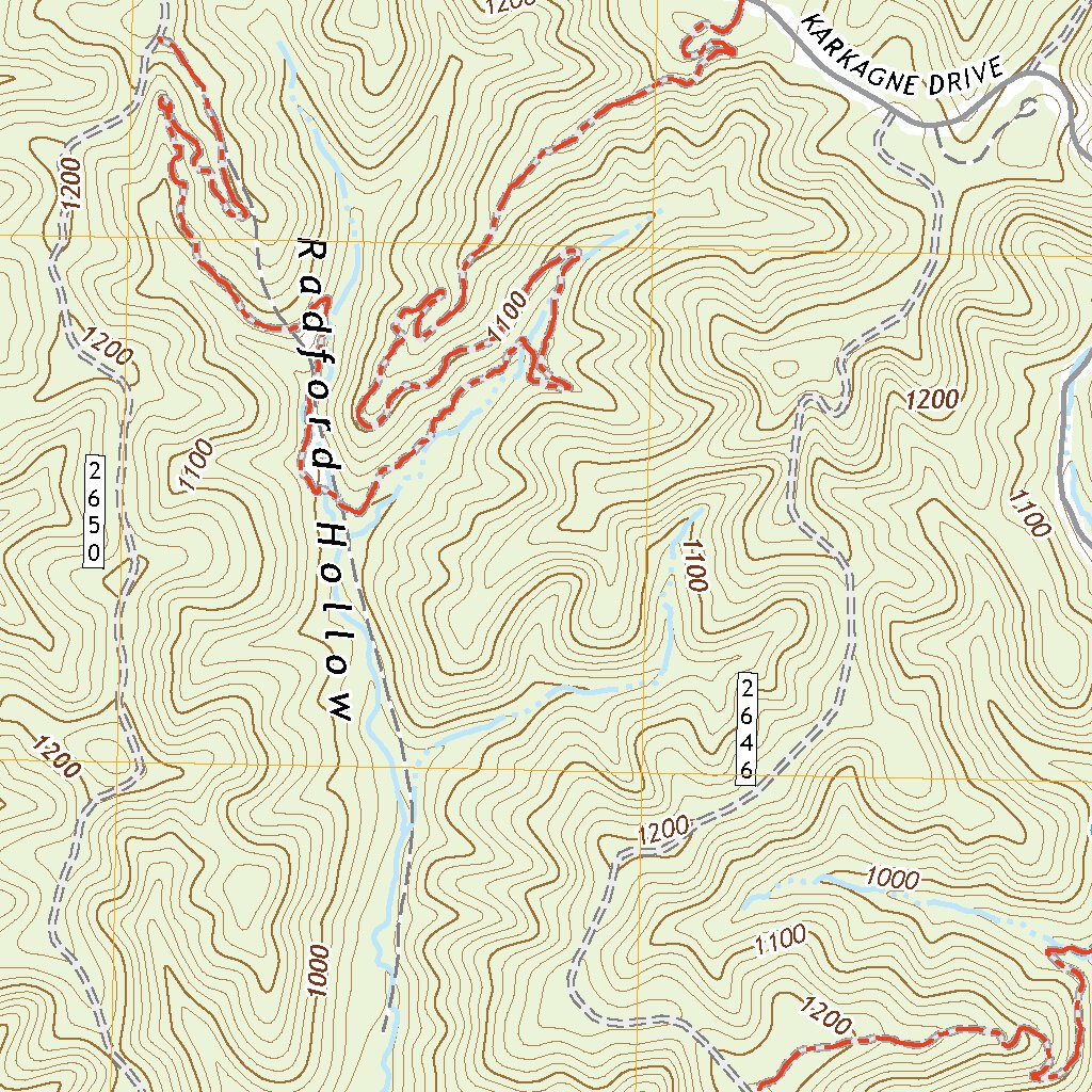 Oates, MO (2021, 24000-Scale) Map by United States Geological Survey ...