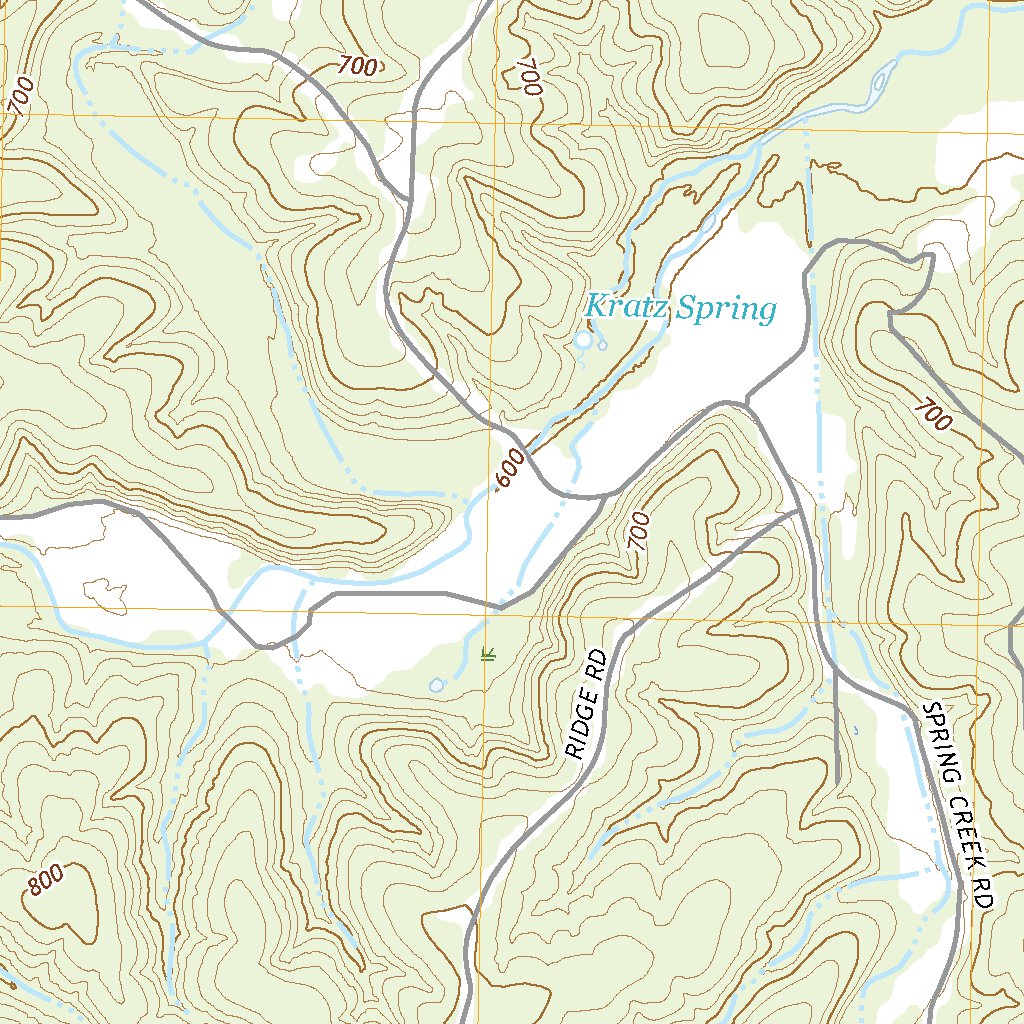 Spring Bluff, MO (2021, 24000-Scale) Map by United States Geological ...