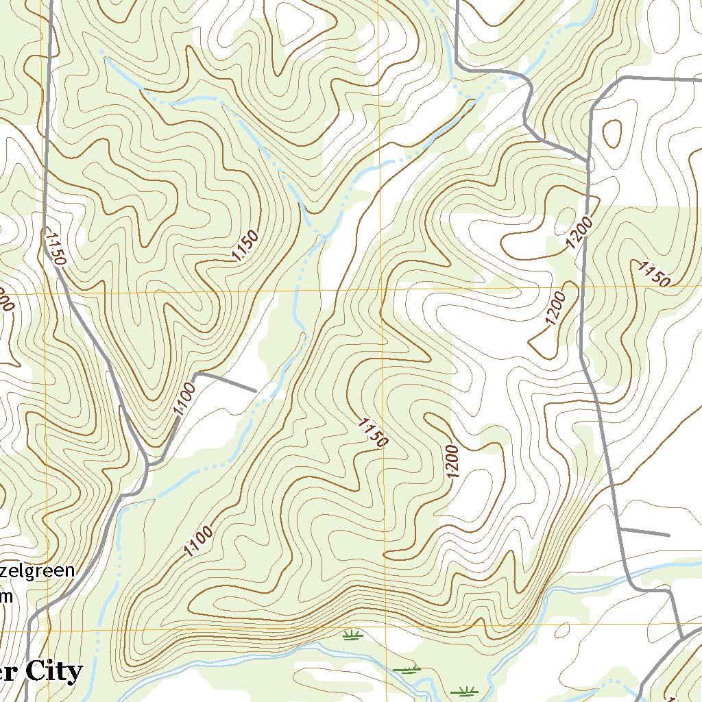 Stella, MO (2021, 24000-Scale) Map by United States Geological Survey ...