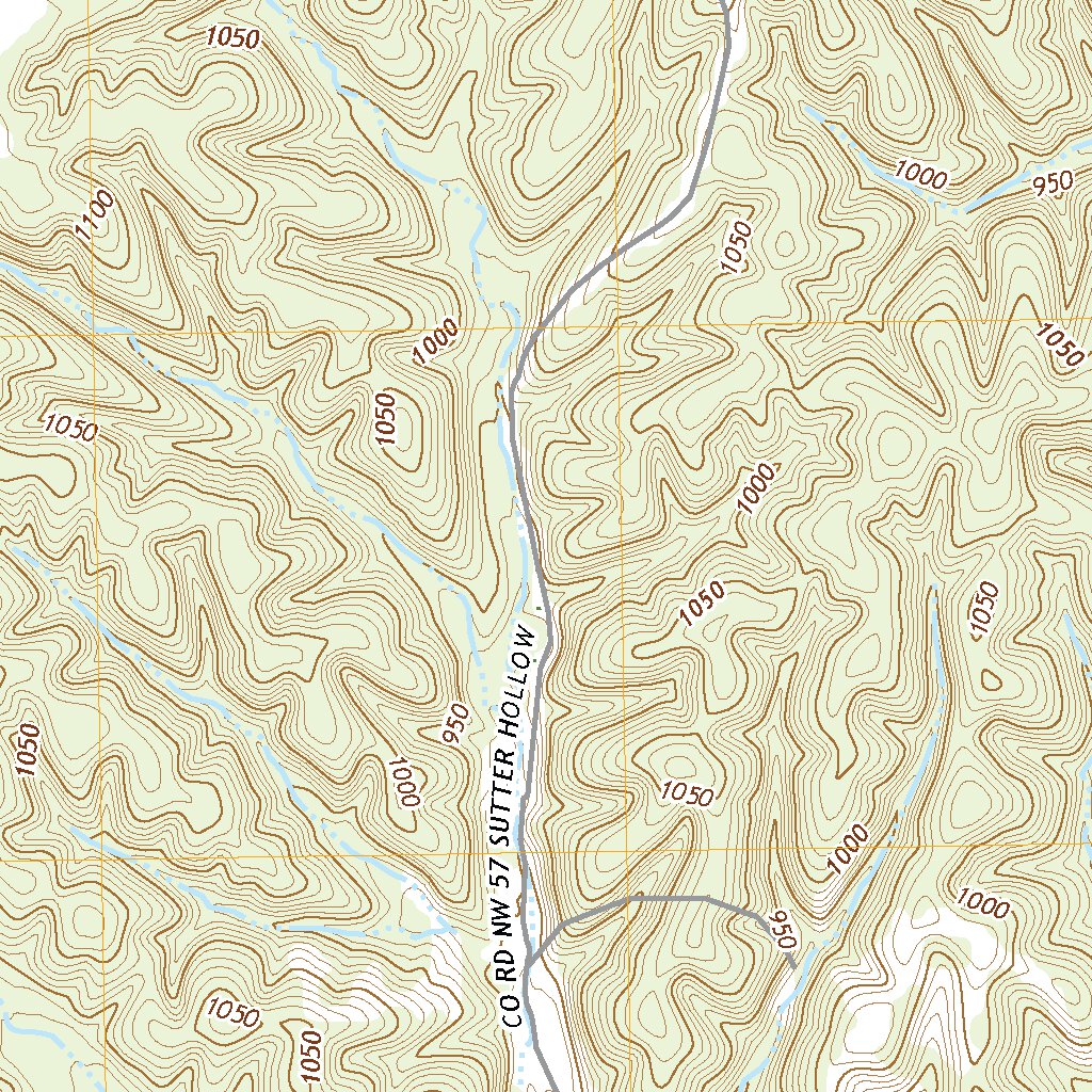 Tiff City, MO (2021, 24000-Scale) Map by United States Geological ...