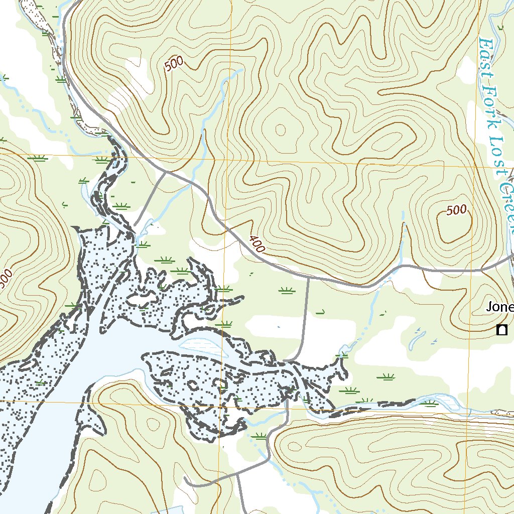 Shook, MO (2021, 24000-Scale) Map by United States Geological Survey ...