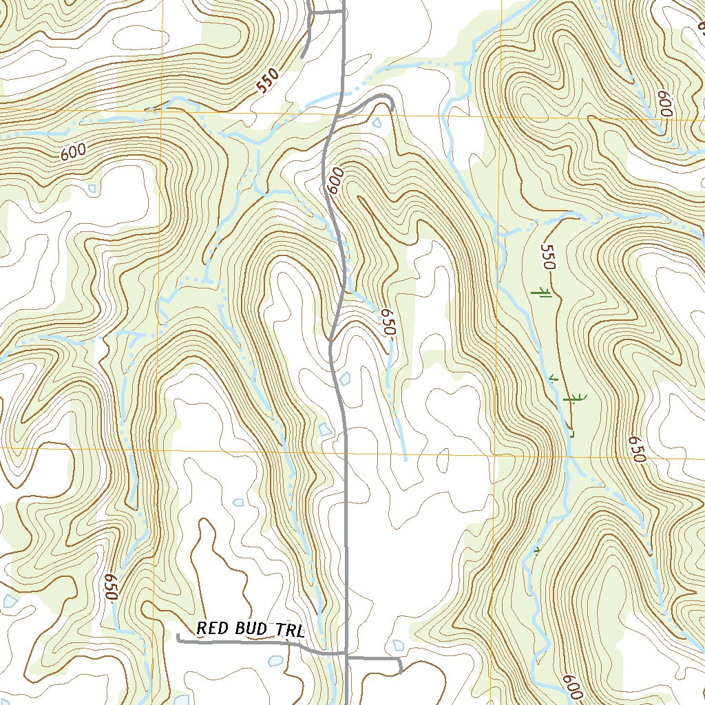 Center, MO (2021, 24000-Scale) Map by United States Geological Survey ...