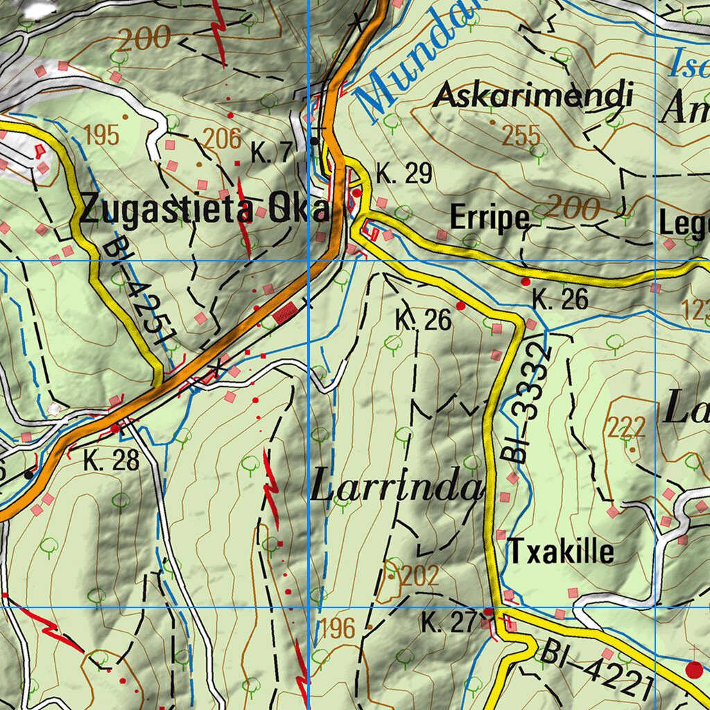Durango (0062) Map by Instituto Geografico Nacional de Espana | Avenza Maps