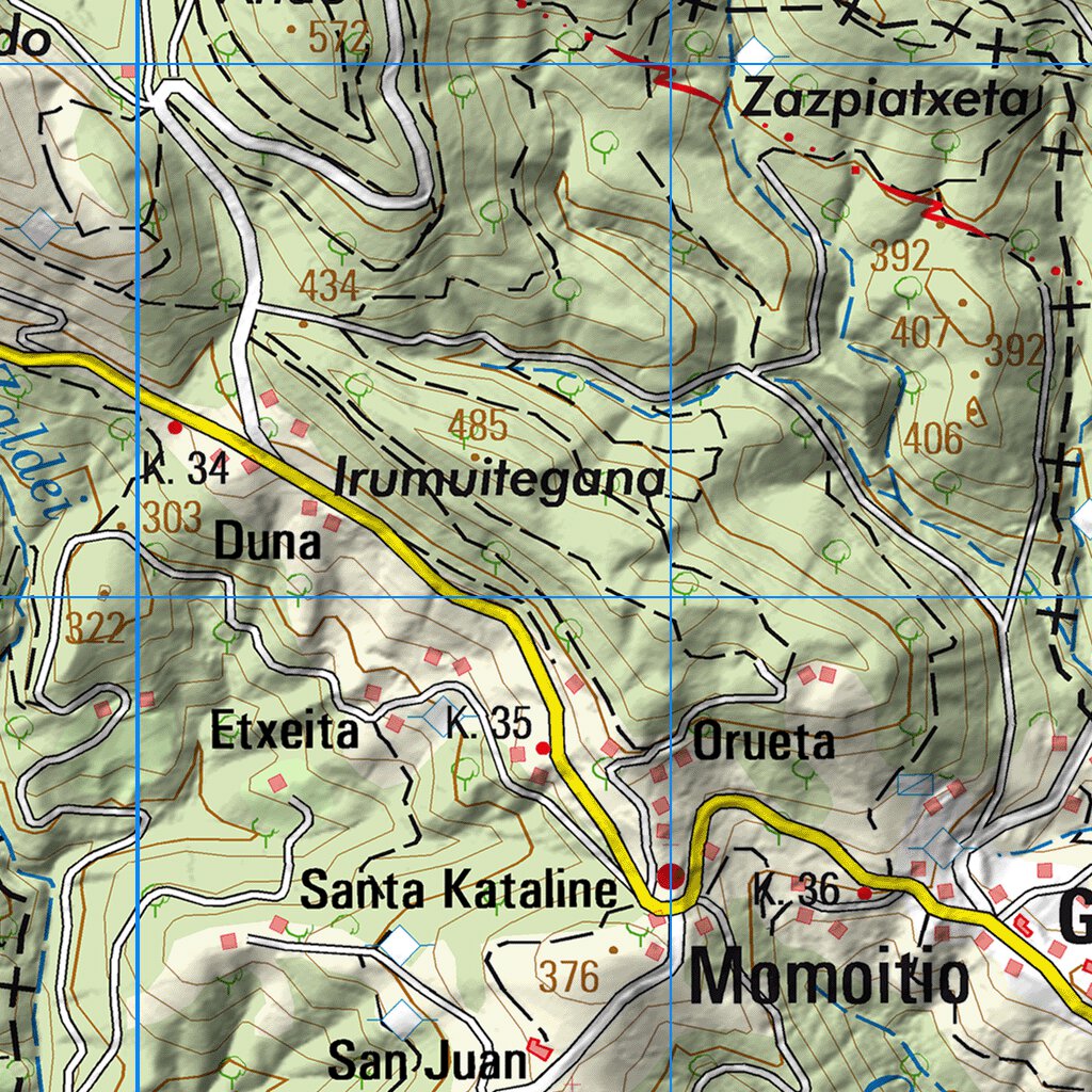 Durango (0062) Map by Instituto Geografico Nacional de Espana | Avenza Maps