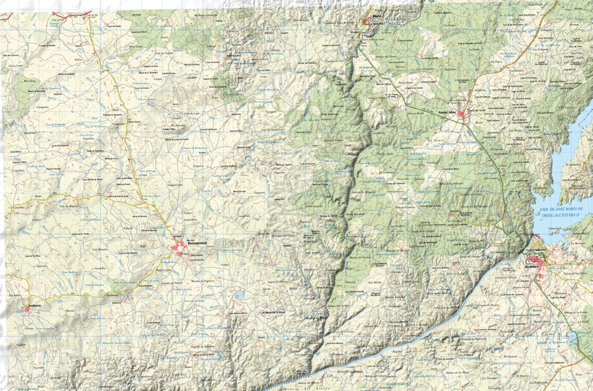 Alcántara (0648) Map by Instituto Geografico Nacional de Espana ...