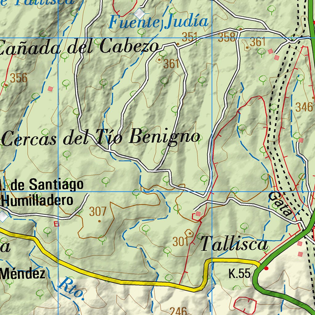 Alcántara (0648) Map by Instituto Geografico Nacional de Espana ...