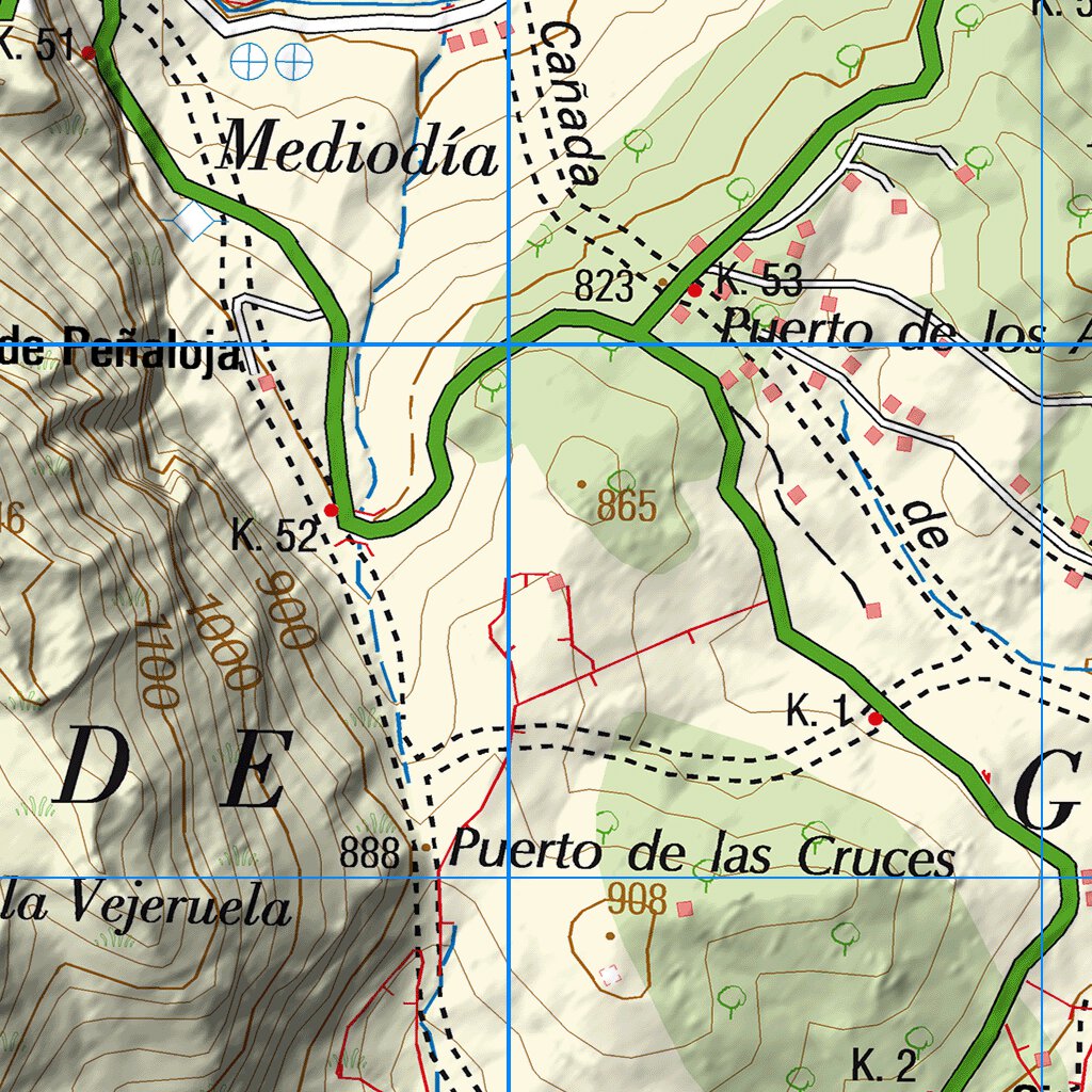Ubrique (1050) Map by Instituto Geografico Nacional de Espana | Avenza Maps