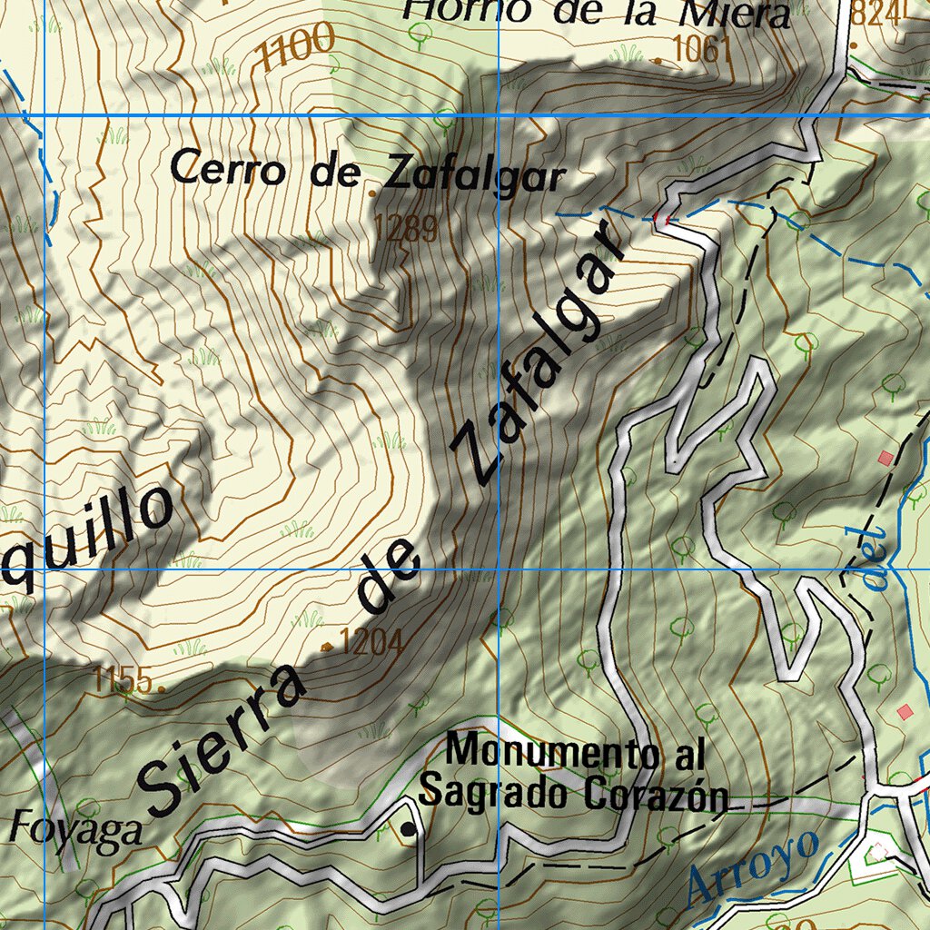 Ubrique (1050) Map by Instituto Geografico Nacional de Espana | Avenza Maps