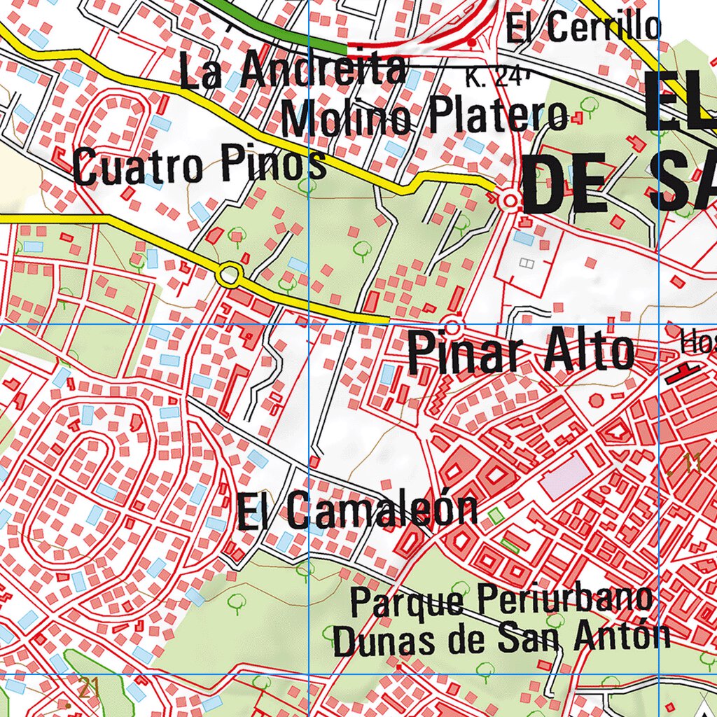Cádiz (1061) Map by Instituto Geografico Nacional de Espana | Avenza Maps