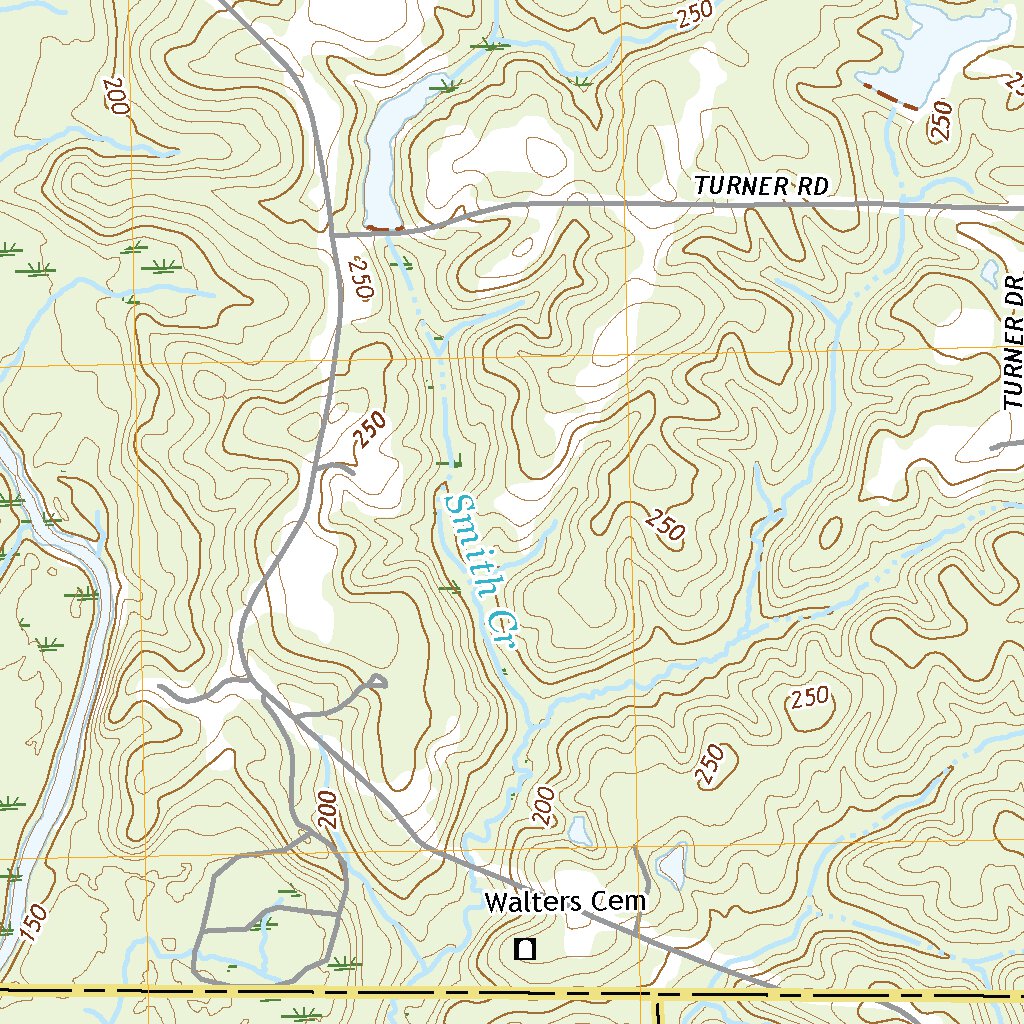 Barrontown, MS (2020, 24000-Scale) Map by United States Geological ...