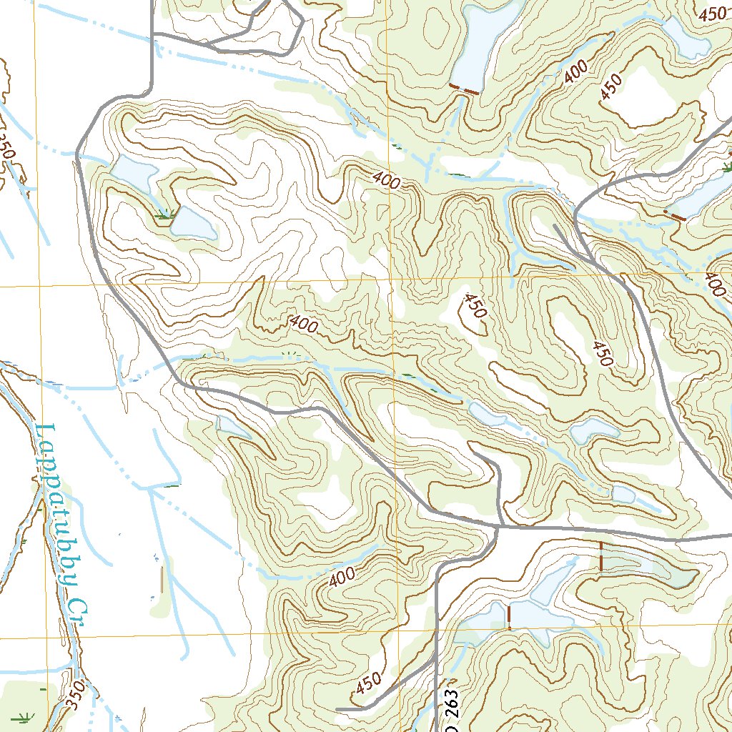 Northwest Pontotoc, MS (2021, 24000-Scale) Map by United States ...