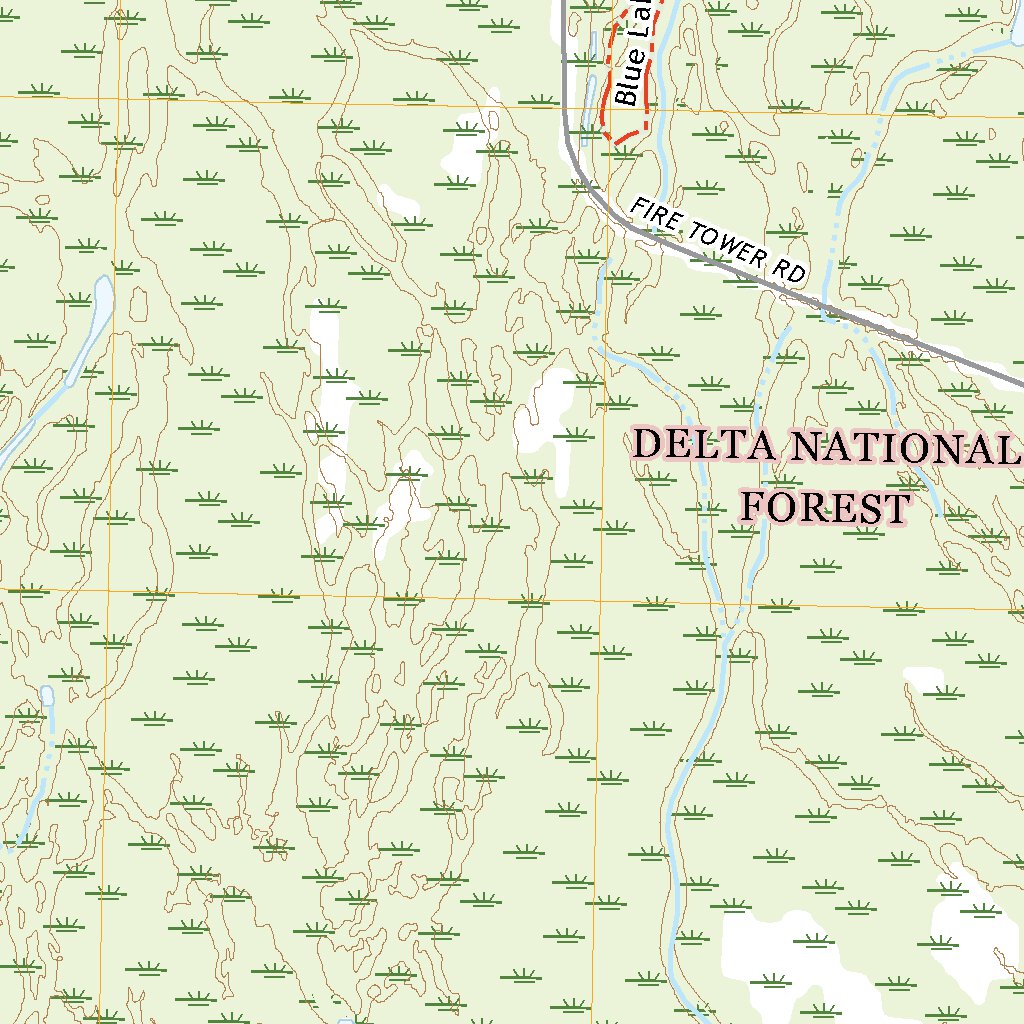 Red Rock, MS (2021, 24000-Scale) Map by United States Geological Survey ...
