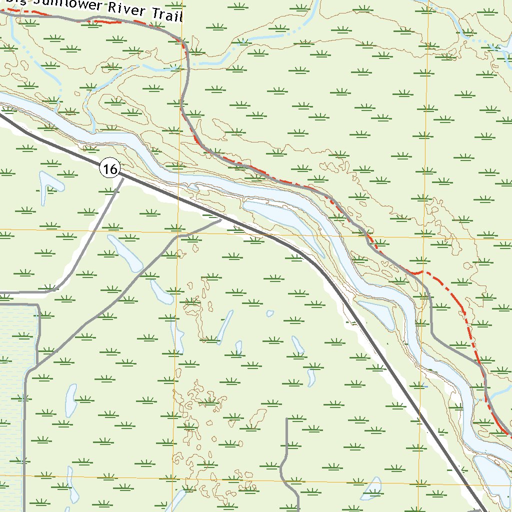Red Rock, MS (2021, 24000-Scale) Map by United States Geological Survey ...