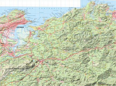 Santander (0035) Map by Instituto Geografico Nacional de Espana ...