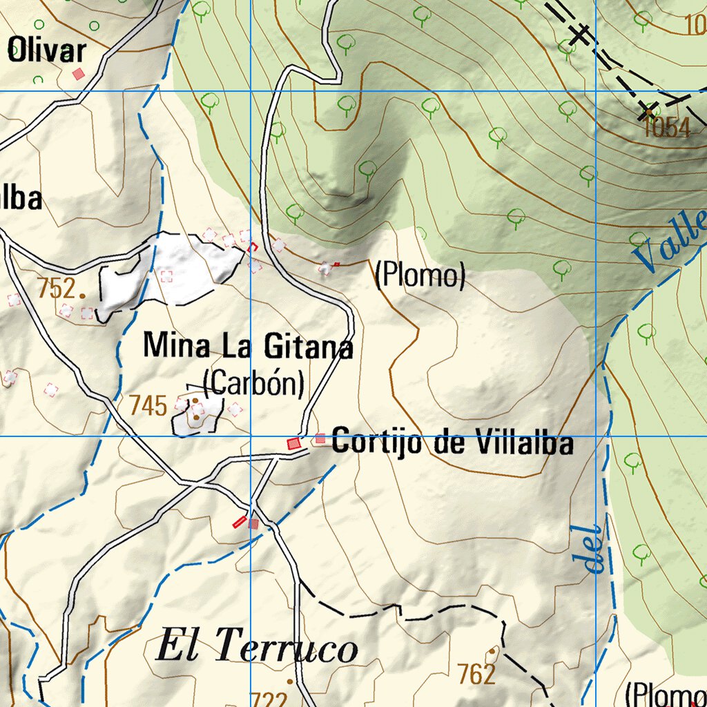 Mestanza (0836) Map by Instituto Geografico Nacional de Espana | Avenza ...