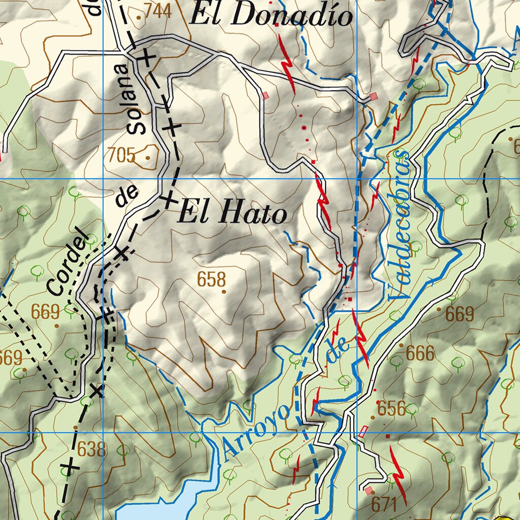 Mestanza (0836) Map by Instituto Geografico Nacional de Espana | Avenza ...