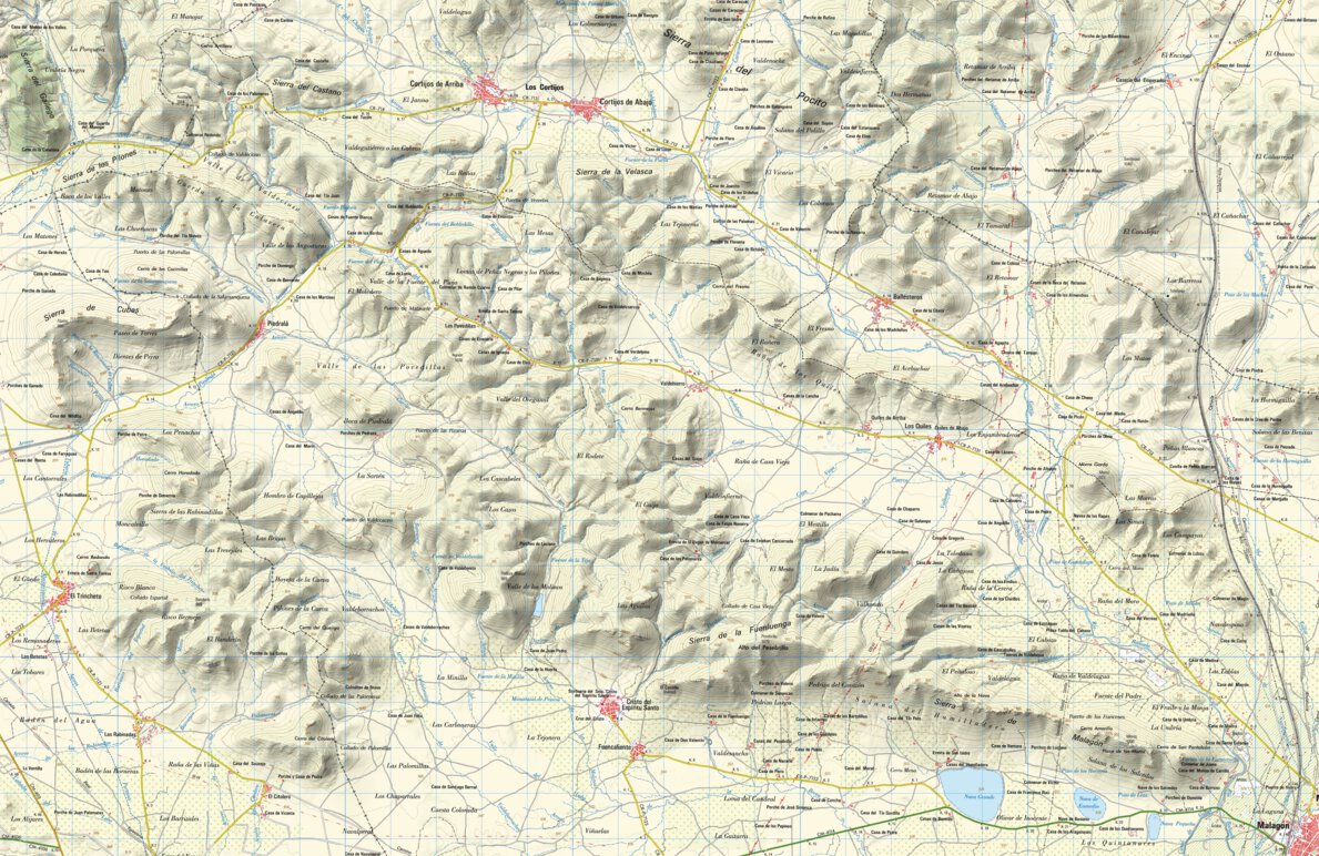 Malagón (0736) Map by Instituto Geografico Nacional de Espana | Avenza Maps