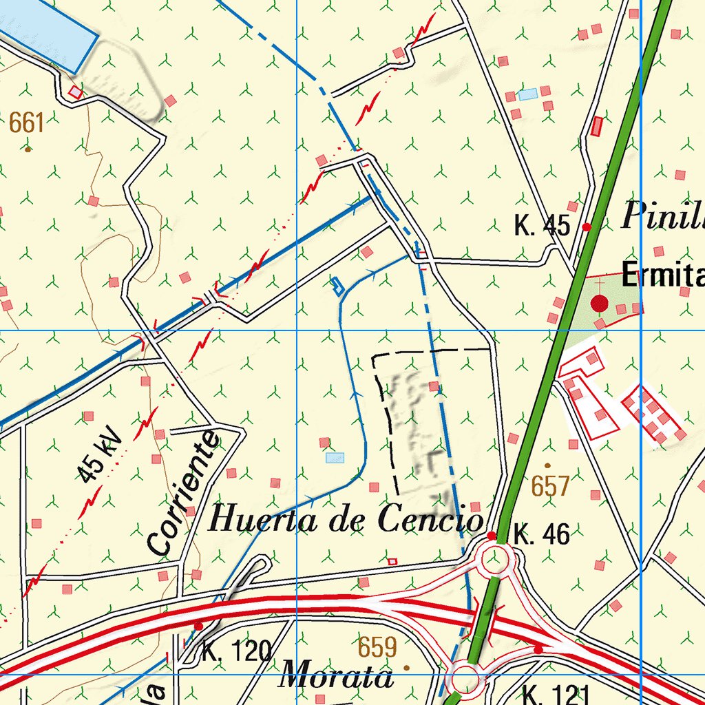 Arenales de San Gregorio (0739) Map by Instituto Geografico Nacional de ...
