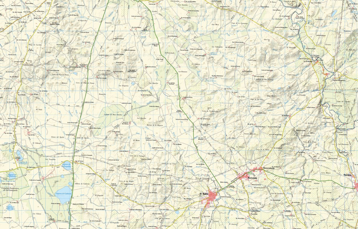El Rubio (0987) Map by Instituto Geografico Nacional de Espana | Avenza ...