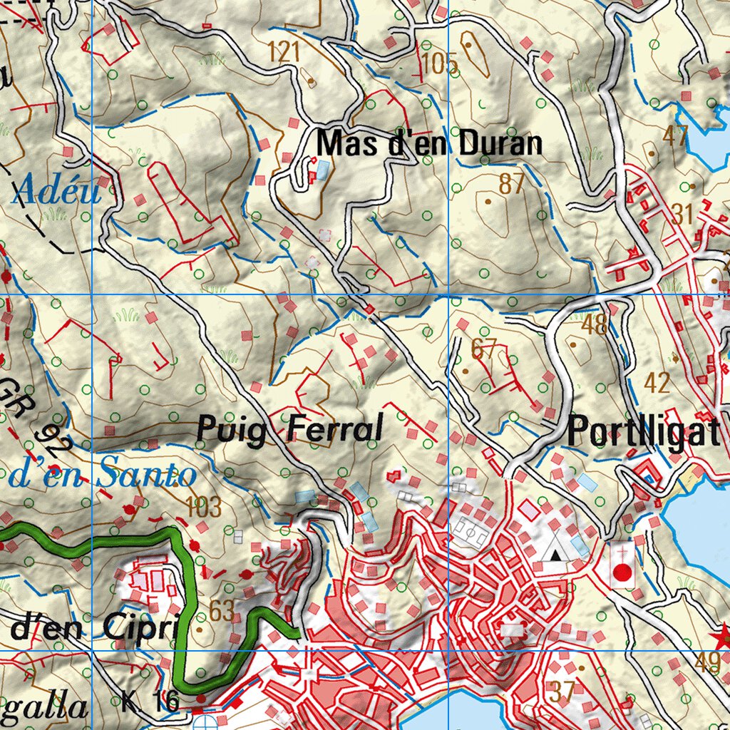 Roses (0259) Map by Instituto Geografico Nacional de Espana | Avenza Maps
