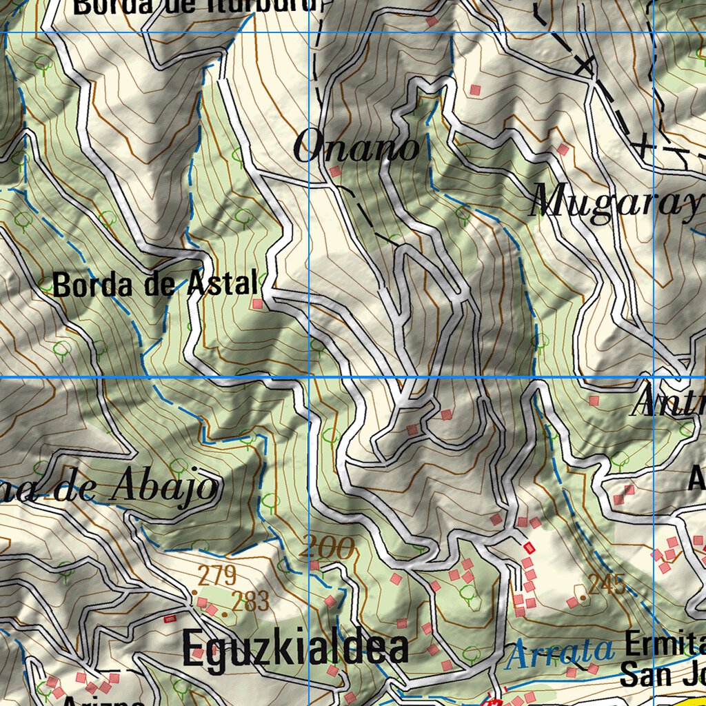Bera/Vera de Bidasoa (0065) Map by Instituto Geografico Nacional de ...