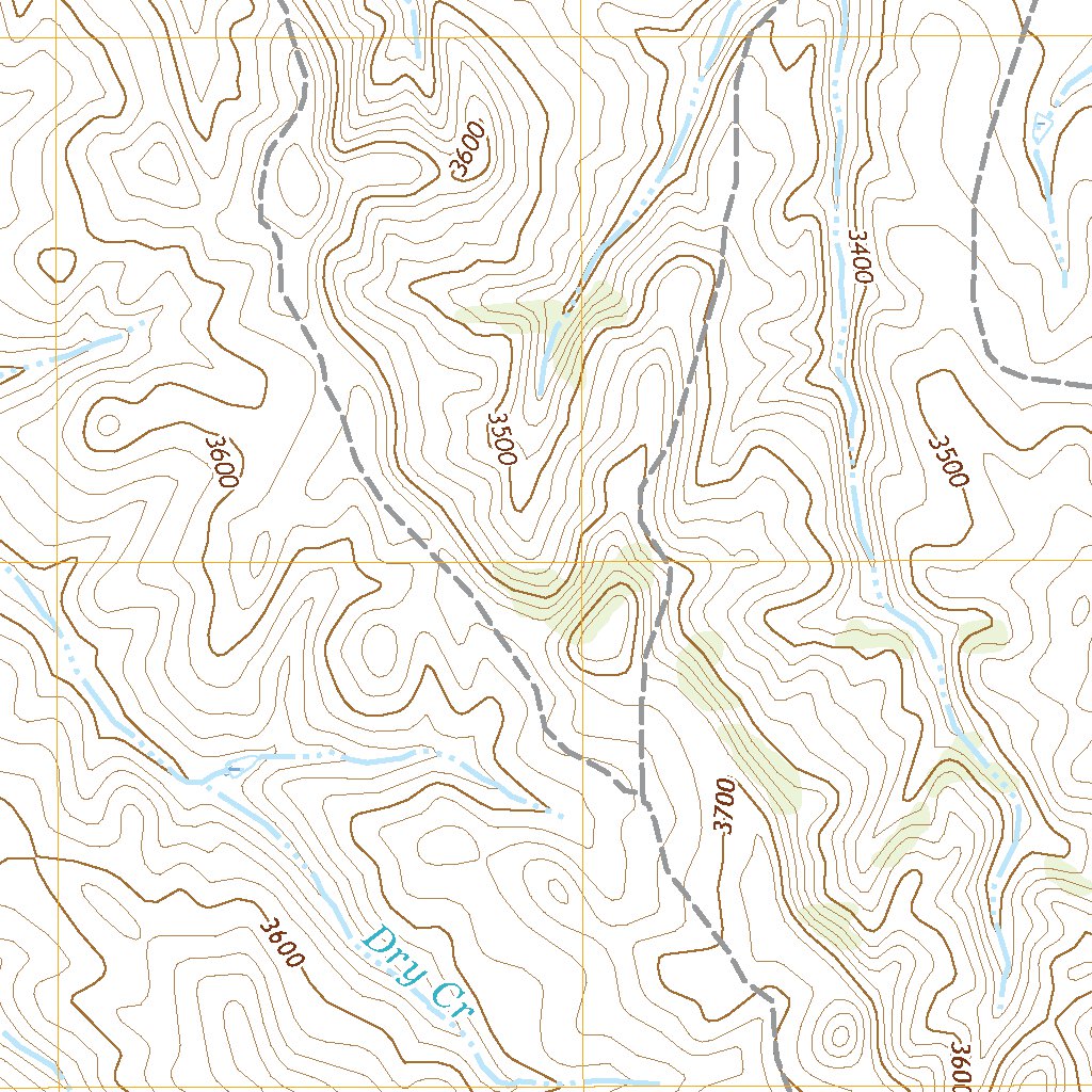 Dry Creek Butte, MT (2020, 24000-Scale) Map by United States Geological ...