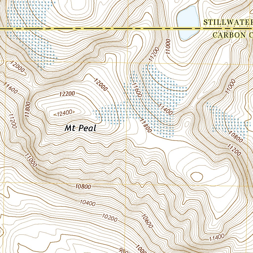 Granite Peak, MT (2020, 24000-Scale) Map by United States Geological ...