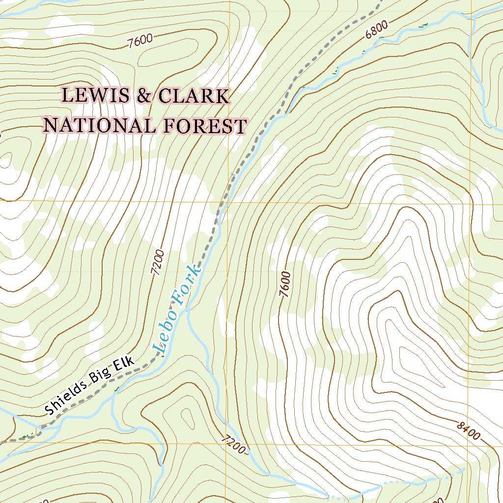 Loco Mountain, MT (2020, 24000-Scale) Map by United States Geological ...